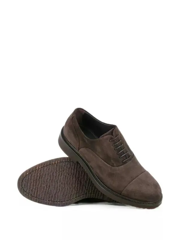 TASSINARI Cap-toe Suede Oxford Shoes