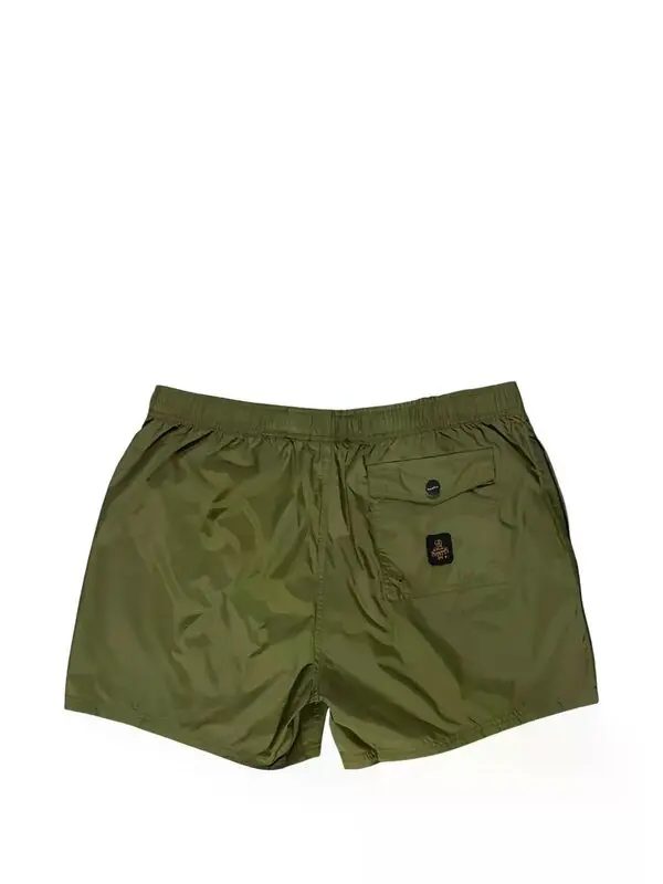 REFRIGIWEAR Logo-patch Drawstring-waist Swim Shorts