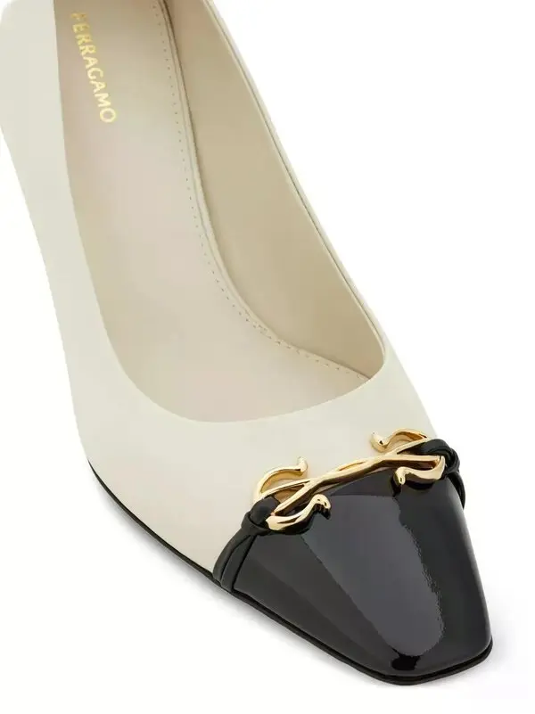 FERRAGAMO Square-toe Pumps