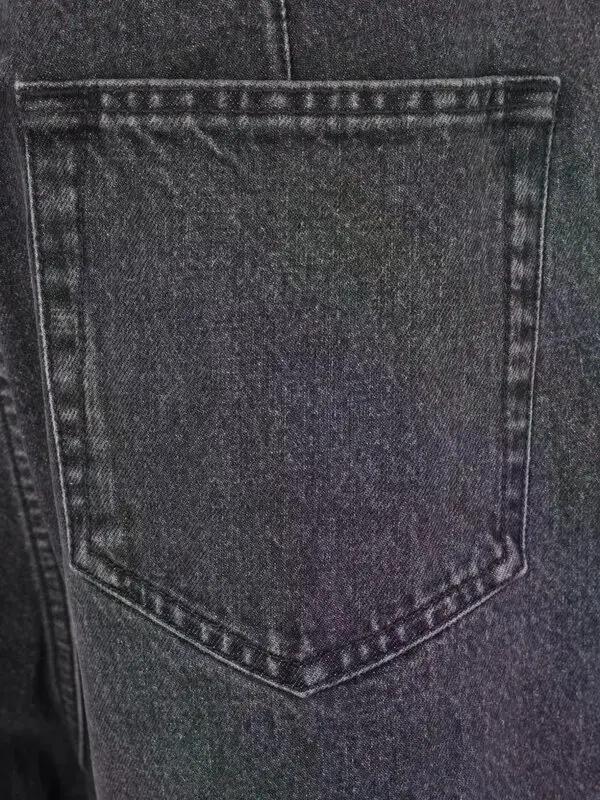 HED MAYNER Pleated Wide-leg Jeans