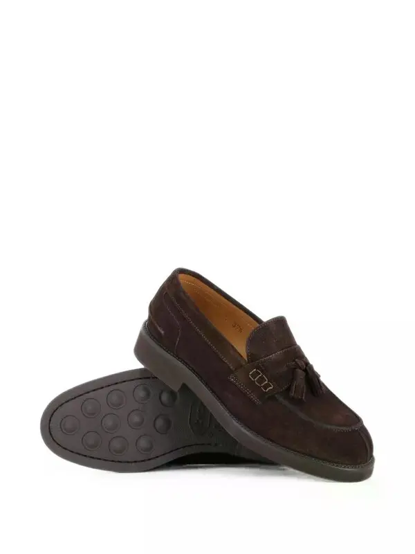 TASSINARI Tassel Suede Loafers