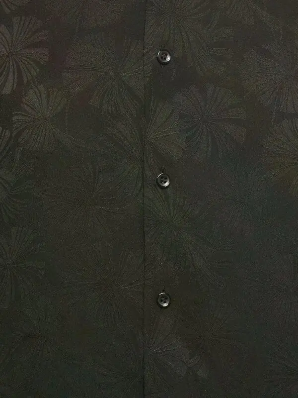 Saint Laurent Floral Jacquard Shirt