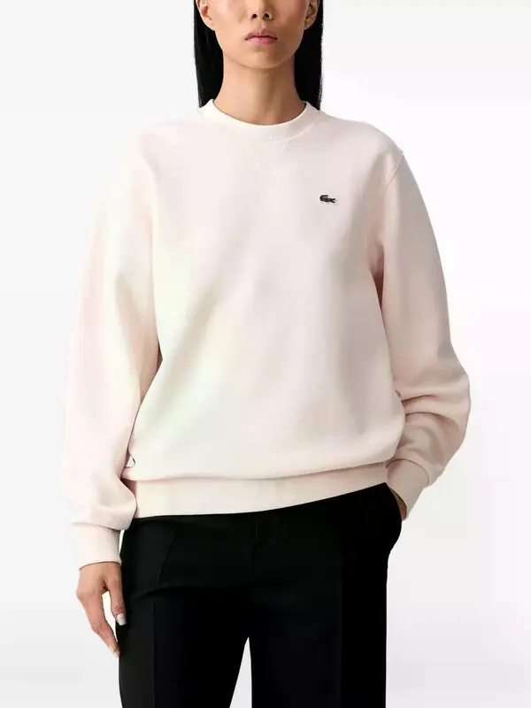 Lacoste Logo-patch Crew-neck Sweatshirt
