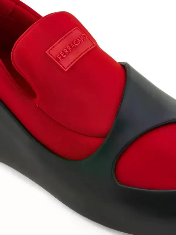 FERRAGAMO Slip-on Rubber Sneakers