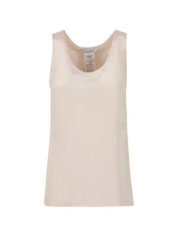Max Mara Silk Tank Top - Pink