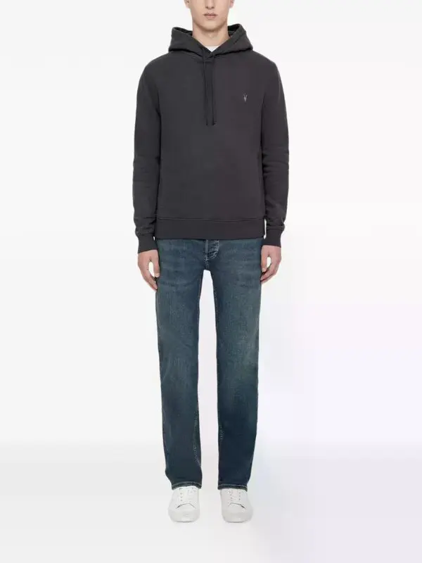 ALLSAINTS Rave Ramskull-embroidered Hoodie