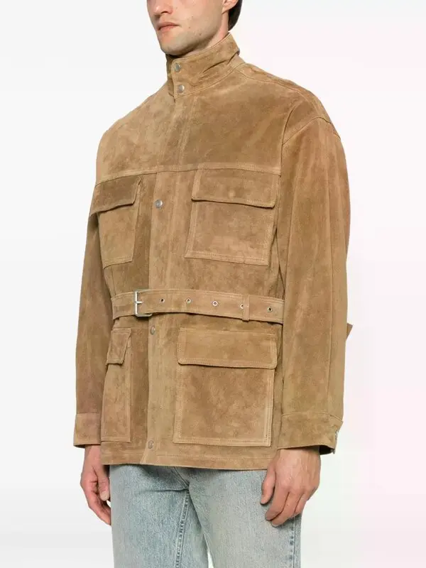 ARMA Belted Suede Jacket