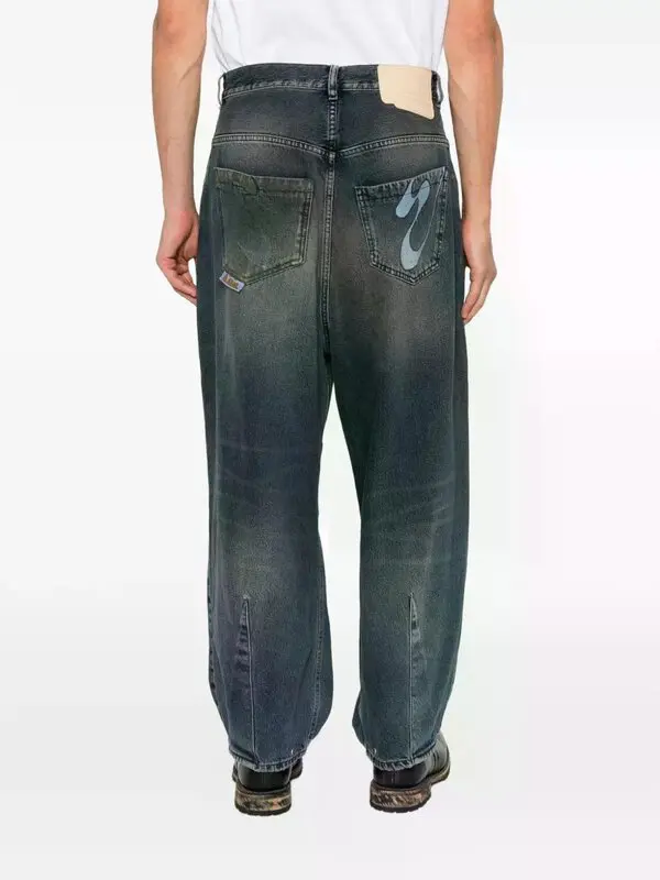 PDF Distressed Panelled Jeans