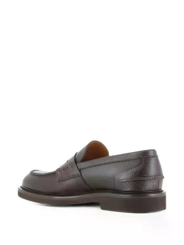 TASSINARI Grain-leather Penny Loafers