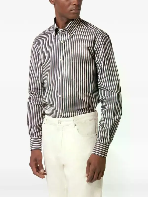 Paul & Shark Striped Cotton Shirt