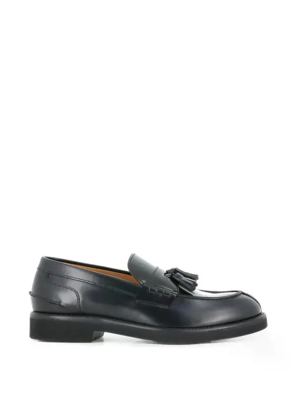 TASSINARI Tassel-detail Leather Loafers