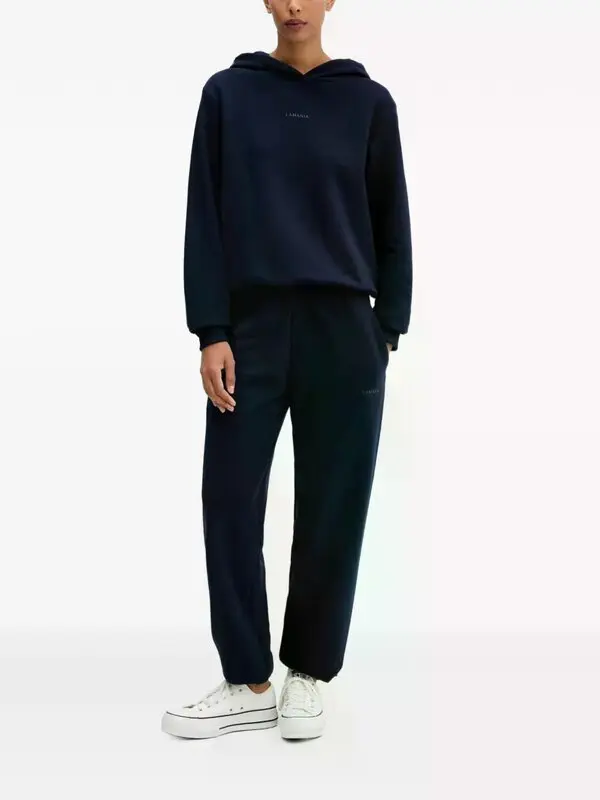 LA MANIA Rico Logo-print Track Pants - Blue