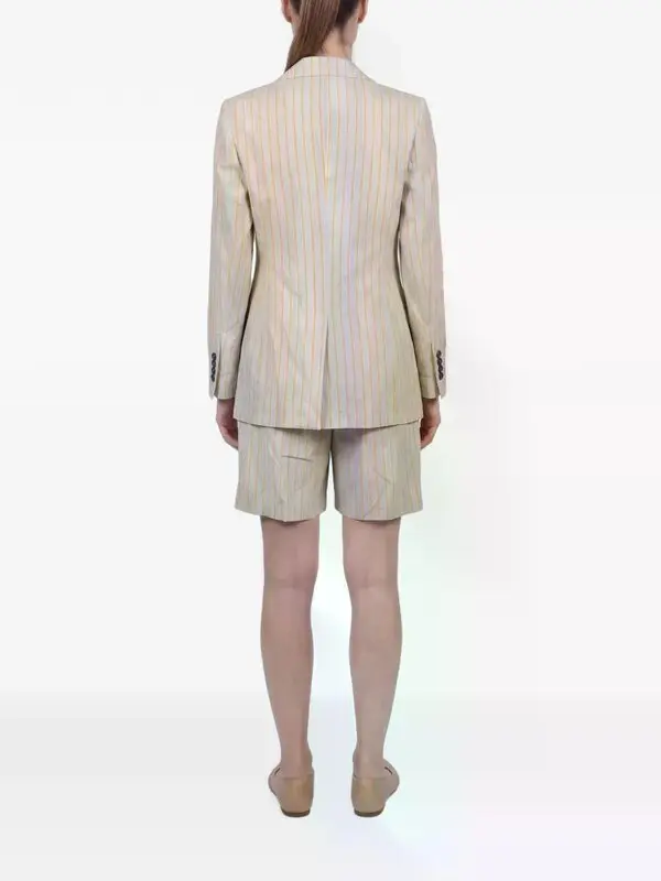 Brunello Cucinelli Striped Tailored Suit