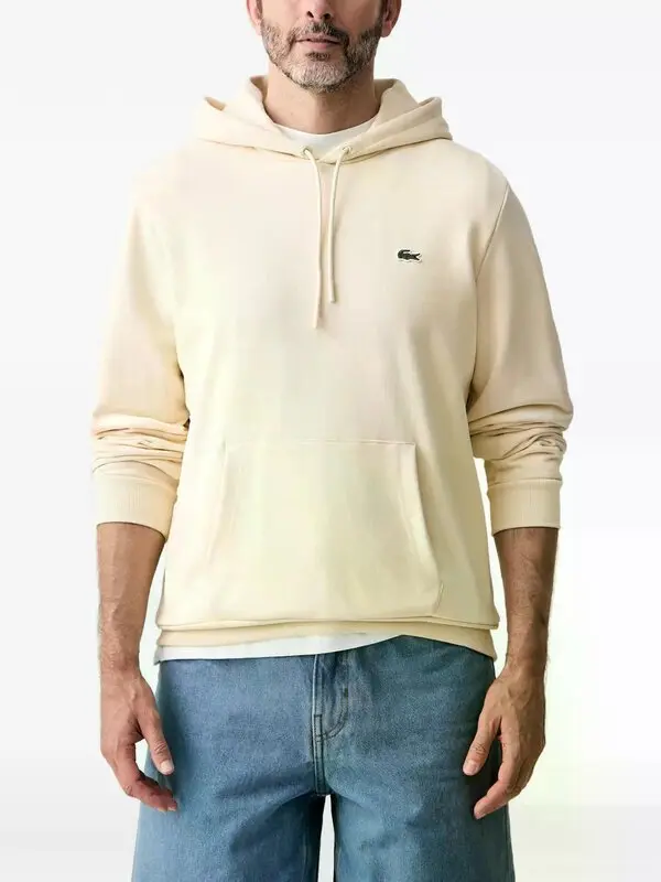Lacoste Logo-patch Drawstring Hoodie