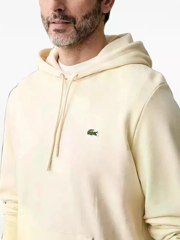 Lacoste Logo-patch Drawstring Hoodie