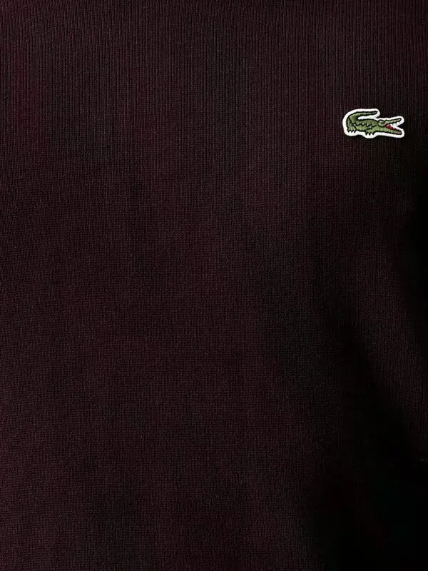 Lacoste Logo-patch Crew-neck Sweater