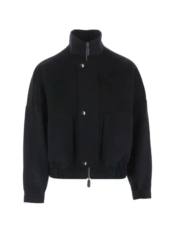Giorgio Armani Zip-up High-neck Jacket