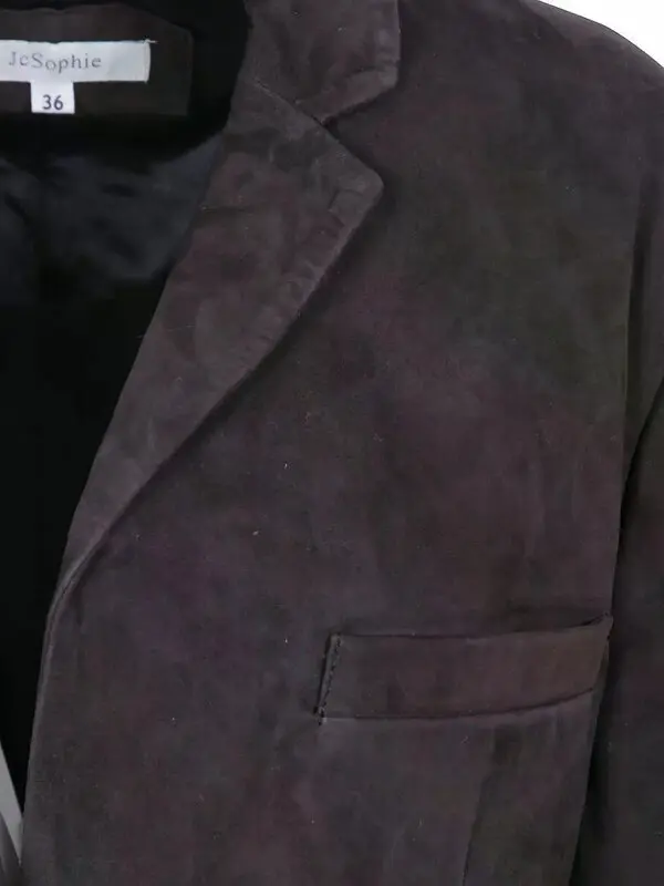 JCSOPHIE Prudence Suede-finish Blazer