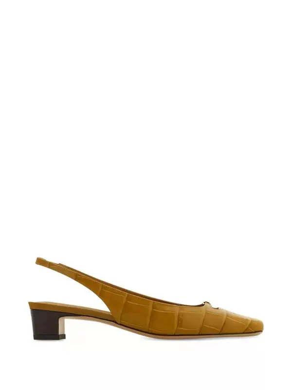 FERRAGAMO Slingback-strap Pumps - Brown