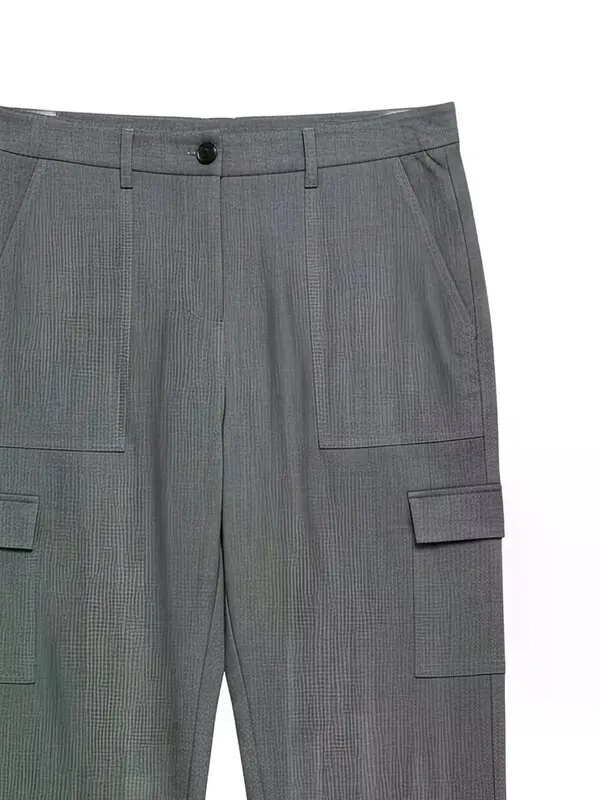 Black Label Elasticated-cuff Cargo Pants