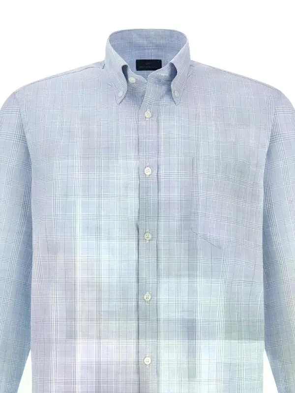 Paul & Shark Prince Of Wales Cotton Shirt