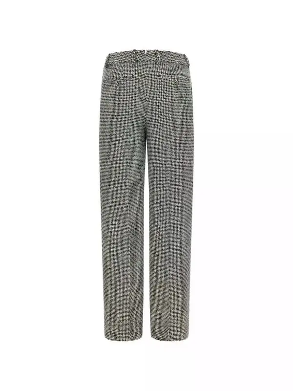 TOM FORD Houndstooth Straight-leg Trousers