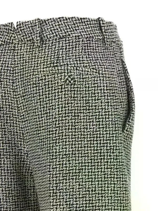 TOM FORD Houndstooth Straight-leg Trousers