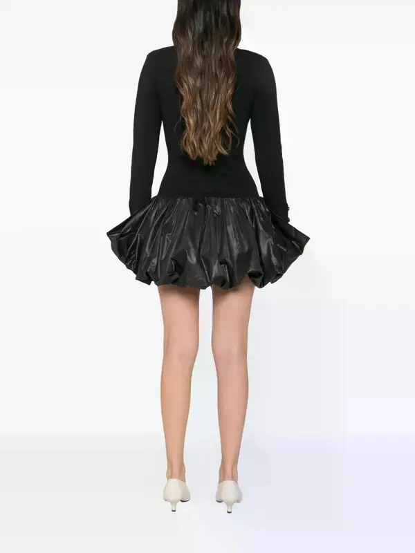Aje Elodi Bubble-hem Mini Dress