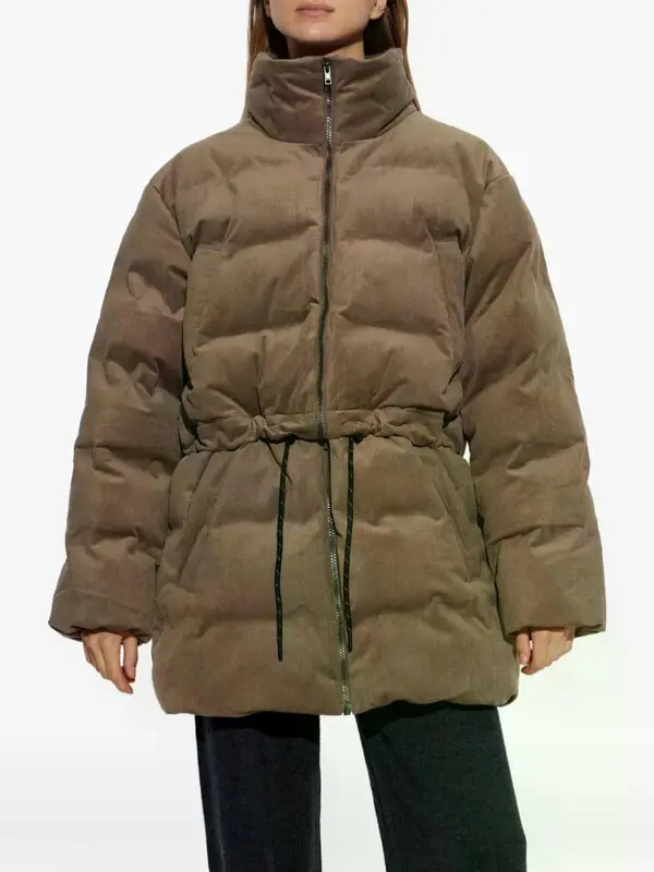RETHINKIT STUDIOS Corduroy-effect Quilted Jacket