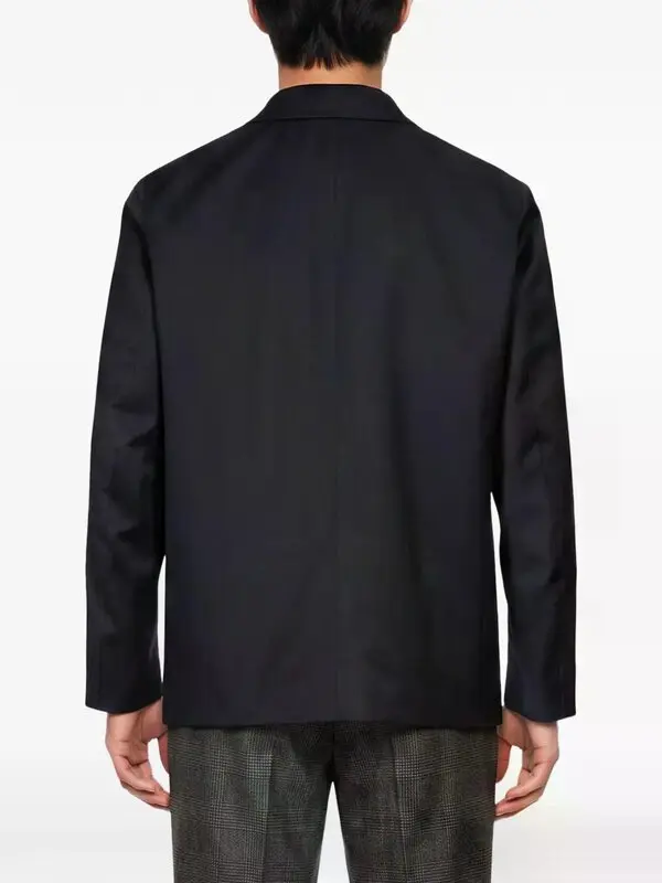 LARDINI Stone Patch-pocket Shirt Jacket
