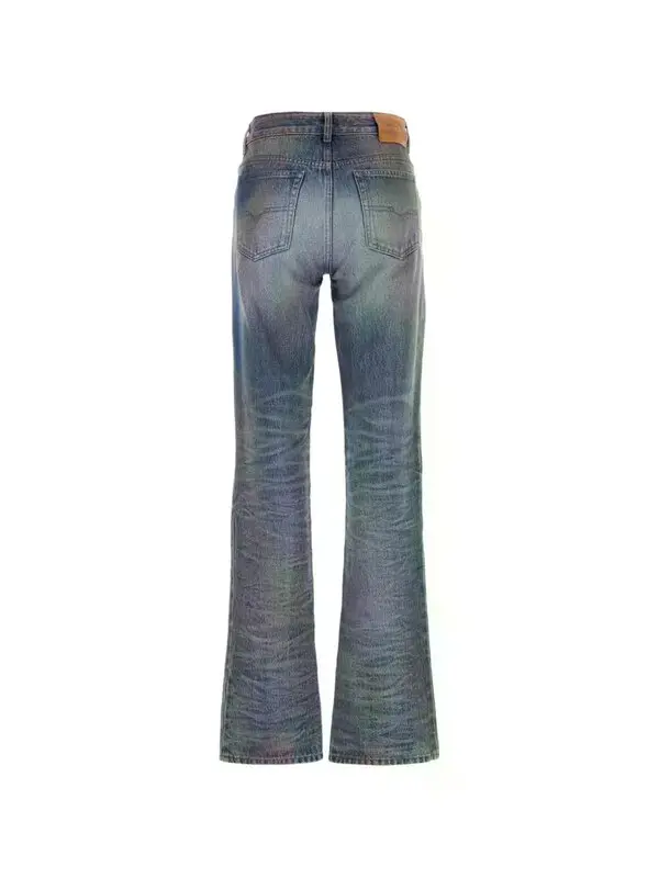 DIESEL® Faded-effect Straight-leg Jeans