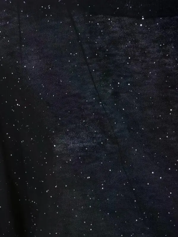 Fabiana Filippi Sequin-embellished Roll-neck Sweater