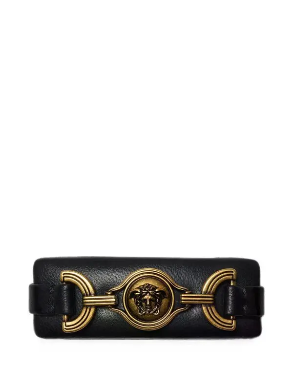 Versace Leather Hair Clip