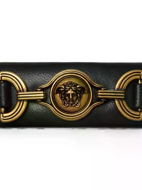 Versace Leather Hair Clip
