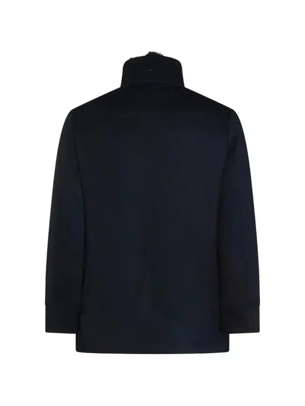 MONTECORE High-neck Single-breasted Coat