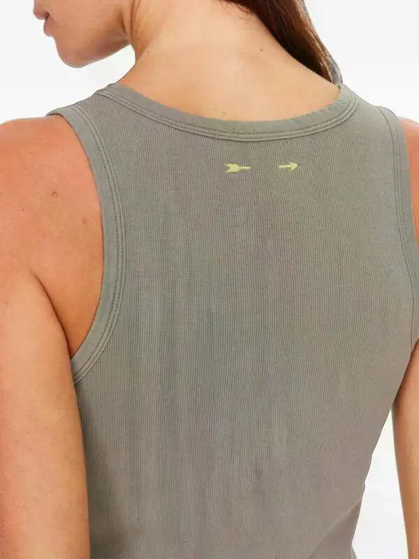 The Upside Bangalow Ribbed Tank Top - Grey