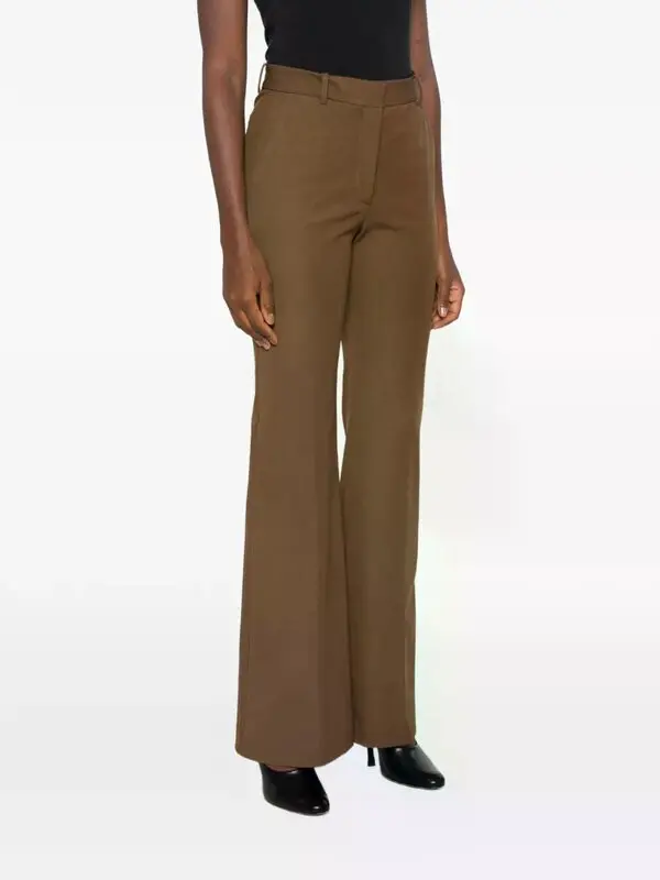 JOSEPH Tafira Pressed-crease Tailored Trousers