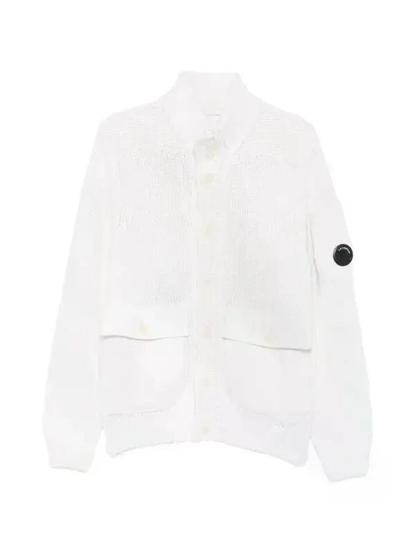 C.P. COMPANY Lens Lambswool Sweater