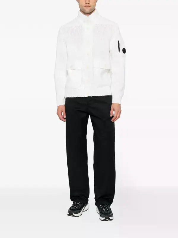 C.P. COMPANY Lens Lambswool Sweater