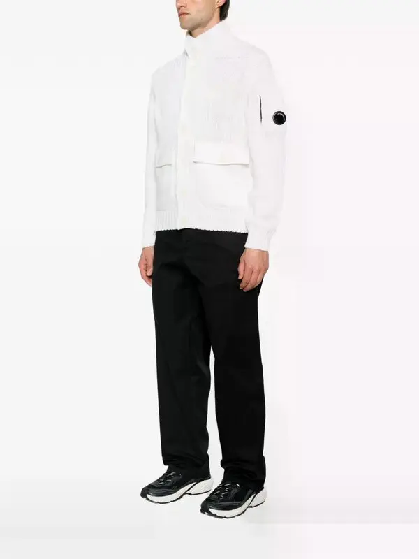 C.P. COMPANY Lens Lambswool Sweater