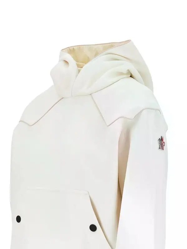 Moncler Logo-patch Panelled Hoodie