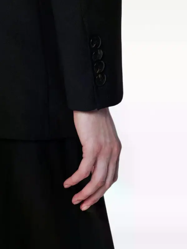 VITOVI Double-breasted Silk Jacket