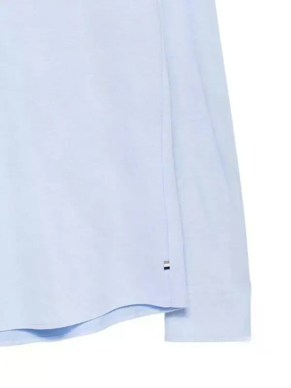 BOSS Spread-collar Long-sleeve Shirt