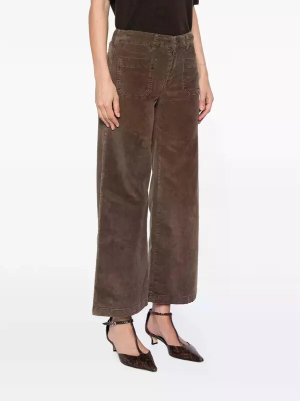 FIVE JEANS Corduroy Wide-leg Trousers
