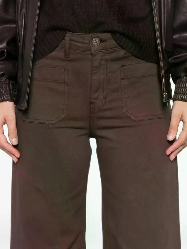 FIVE JEANS Lucia Wide-leg Trousers