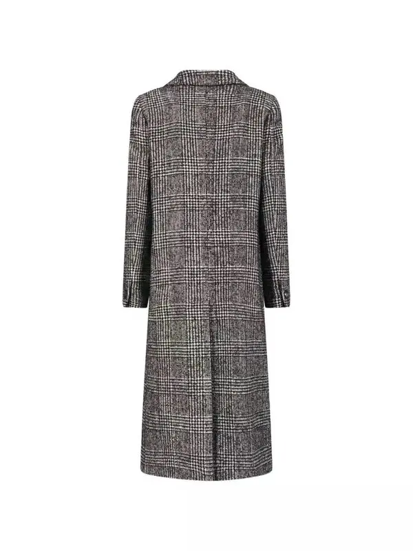 Tagliatore Check Double-breasted Coat