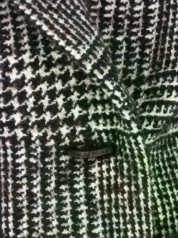 Tagliatore Check Double-breasted Coat