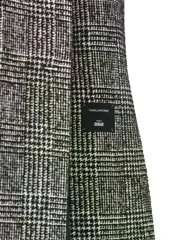 Tagliatore Check Double-breasted Coat