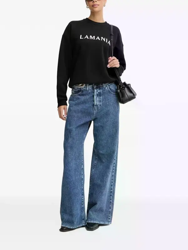 LA MANIA Chill Logo-print Sweatshirt