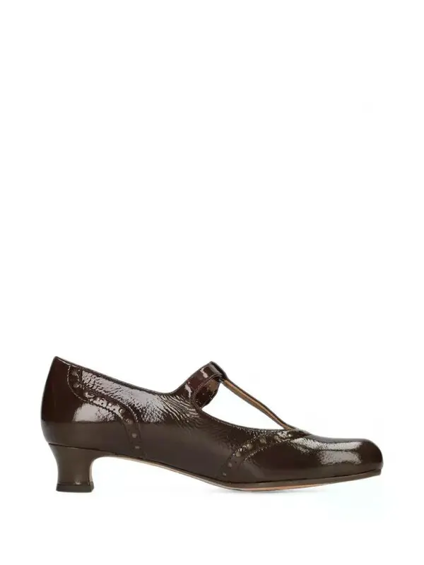 Chie Mihara Izaida Perforated-detail Pumps